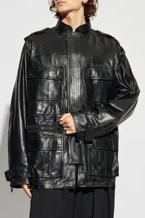 Balmain Lambskin Leather Jacket