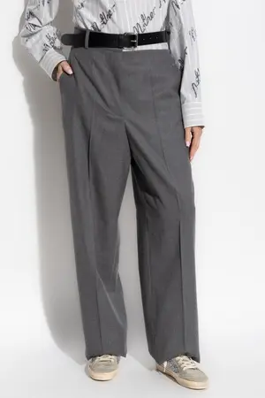 Stella McCartney Wool Crease-front Trousers