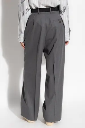 Stella McCartney Wool Crease-front Trousers
