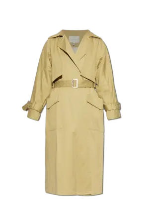 GESTUZ Belted Trench Coat