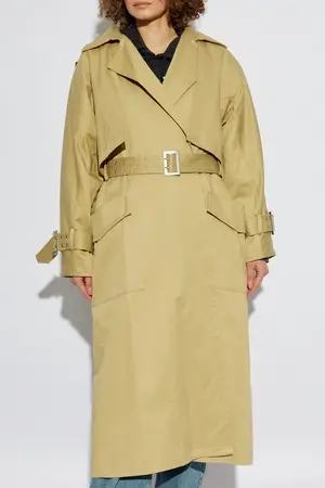 GESTUZ Belted Trench Coat