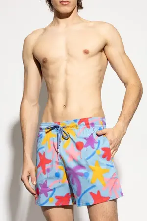 Palm Angels X Vilebrequin Swim Shorts