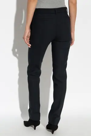 TOTEME Straight Leg Pants With Pockets