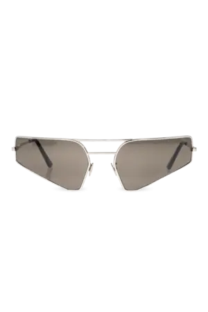 Rick Owens Mirrored Sunglasses - Silver
