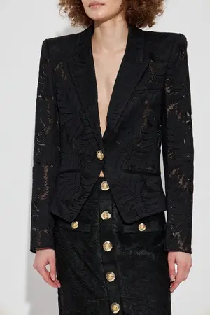 Balmain Lace Blazer