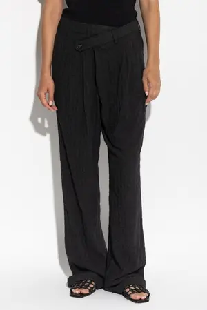 R13 Wool-trimmed Straight Leg Trousers