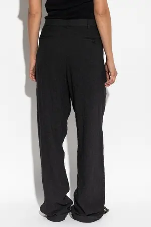 R13 Wool-trimmed Straight Leg Trousers