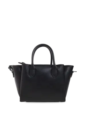 Emporio Armani Grained Calf Leather Handbag