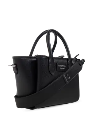 Emporio Armani Grained Calf Leather Handbag