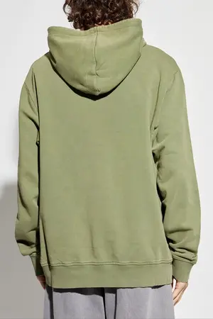 Balmain Logo Oversized Hooded Sweatshirt