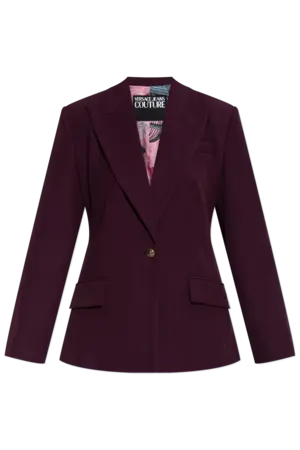 Versace Single Breasted Blazers For Women