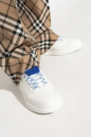 Burberry Leather Low-top Sneakers