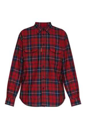 Dsquared2 Checked Shirt - Red