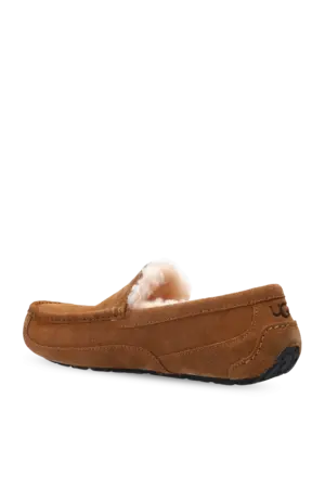 UGG M Ascot Suede Moccasins With Shearling Lining