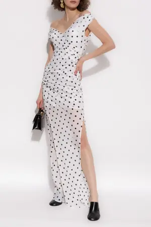Jacquemus Polka Dot Patterned Maxi Dress