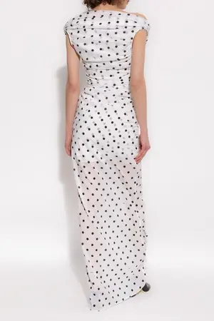 Jacquemus Polka Dot Patterned Maxi Dress