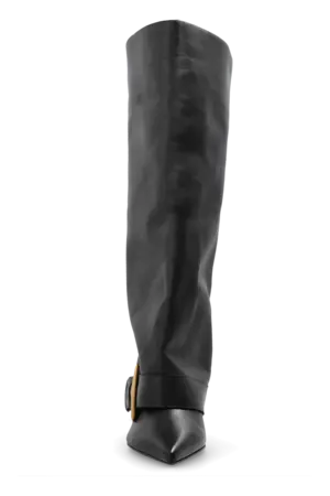 Balmain Leather Heeled Boots
