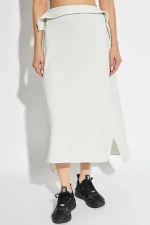 Y3 Sweatshirt Skirt With Slit