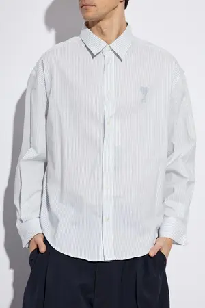 Ami Shirt With Striped Pattern