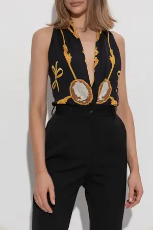 Versace Patterned Bodysuit