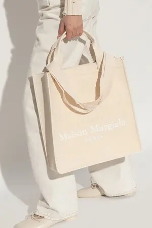 MAISON MARGIELA Leather Shopper Bag