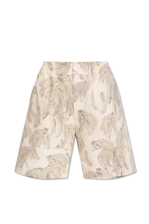 Jacquemus Patterned Cotton Shorts