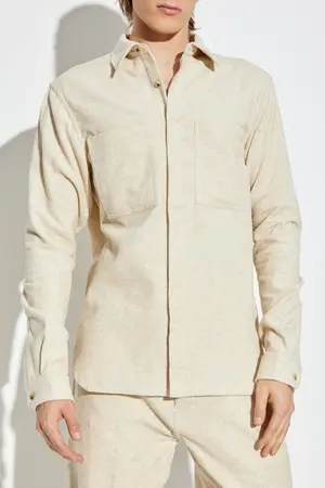 Rick Owens Corduroy Shirt With Pockets
