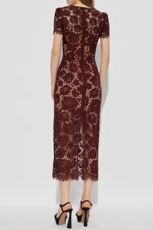 SELF-PORTRAIT Lace Midi Dress