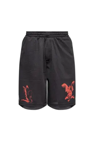 44 LABEL GROUP Perforated Shorts