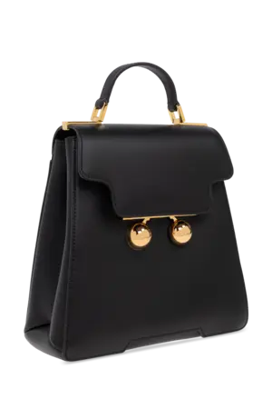 Marni Leather Backpack - Black