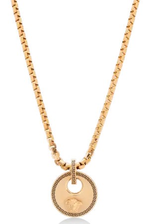 Versace Medusa Pendant Necklace - Gold