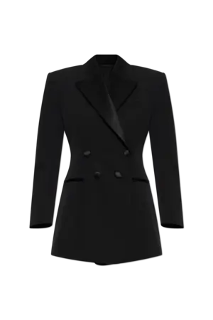 Givenchy Tailored Double-breasted Virgin Wool Blazer