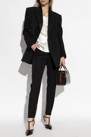 Givenchy Tailored Double-breasted Virgin Wool Blazer