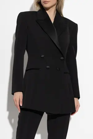Givenchy Tailored Double-breasted Virgin Wool Blazer