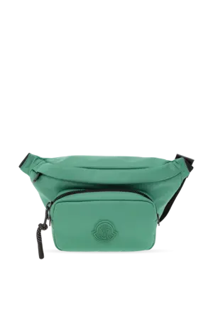 Moncler Belt Bag With Logo - Green