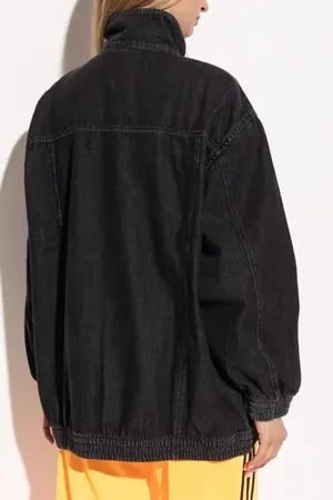 Adidas Originals By Alexander Wang Denim Jacket With Logo