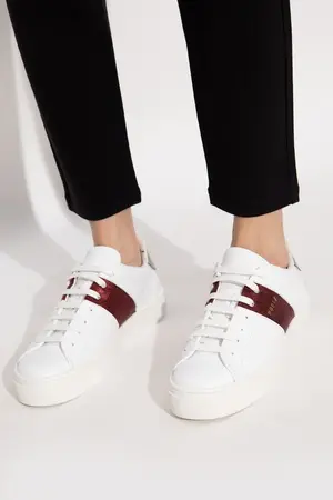 Furla Enjoy Leather Sneakers - White