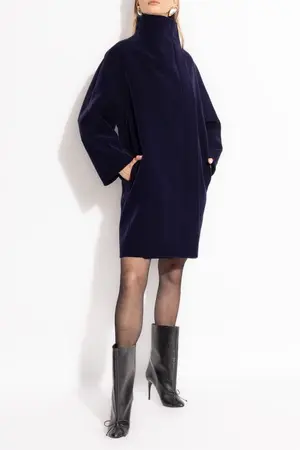 Alaïa Coat With Stand-up Collar