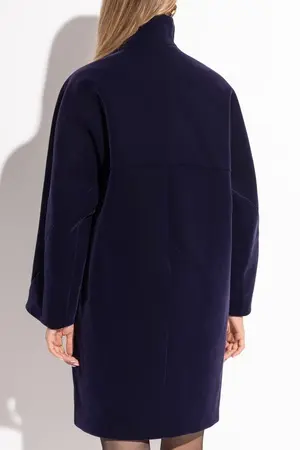 Alaïa Coat With Stand-up Collar