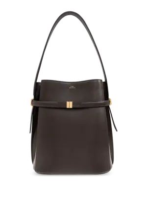 TOTEME Belted Shoulder Bag - Brown