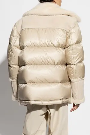 Moncler Apres-ski Jacket With Fur Details