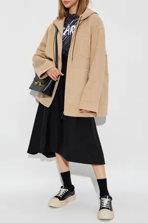 Marni Wool And Cashmere Hooded Jacket