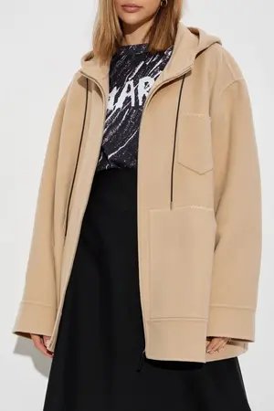 Marni Wool And Cashmere Hooded Jacket
