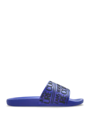 Versace Textured Slides Slipper