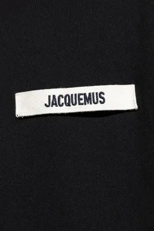 Jacquemus Logo Hoodie - Black