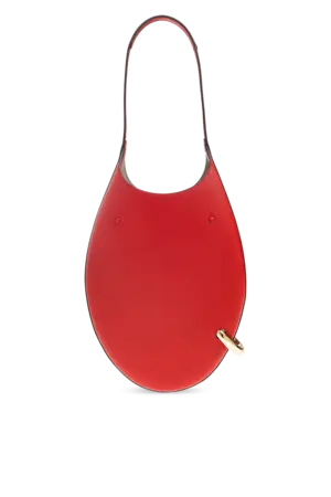 Tory Burch Pierced Shoulder Bag - Red