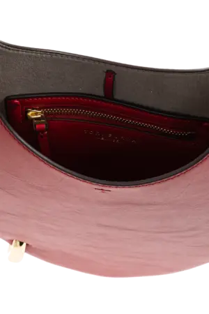 Tory Burch Pierced Shoulder Bag - Red