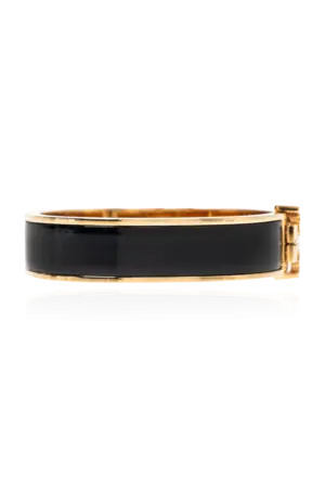 Tory Burch Logo Bangle - Black