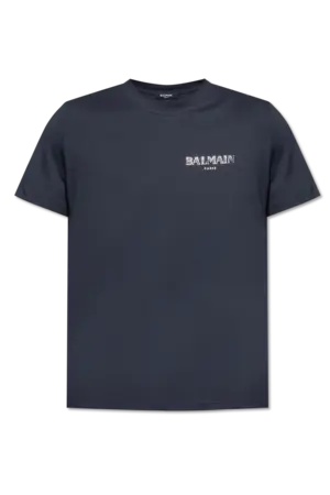 Balmain T-shirt With Printed Logo