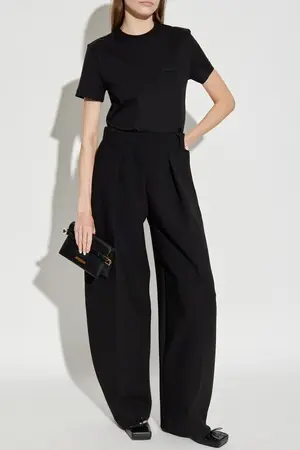 Jacquemus T-shirt With Logo Patch